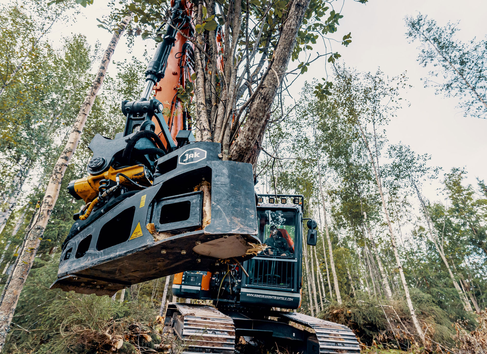 JAK Tree Shear – JAK-Metalli Oy